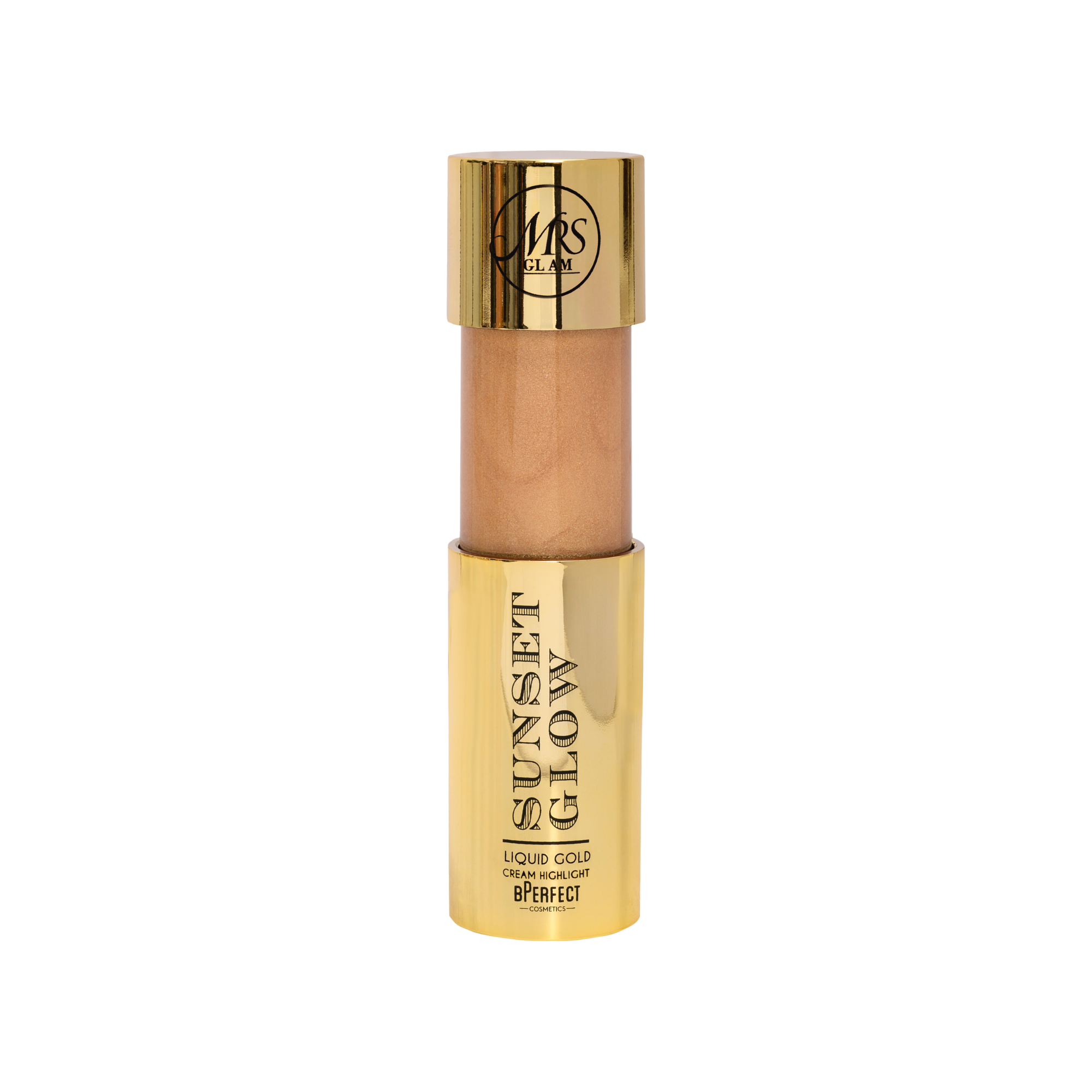 Mrs Glam - Sunset Glow Cream Highlighter - Liquid Gold – BPerfect ...